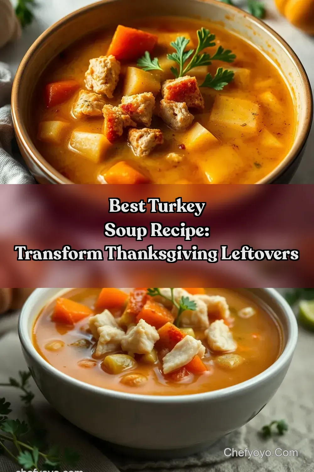 Thanksgiving Leftovers? My Ultimate Turkey Soup Recipe!