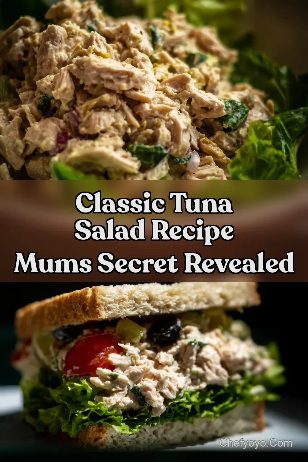 My Mums Simple Tuna Salad Recipe Best Ever - ChefYoyo