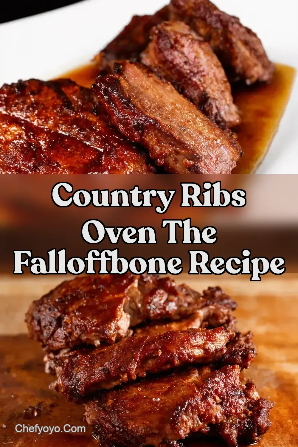 Sticky Country Ribs Recipe OvenBaked So Tender - ChefYoyo