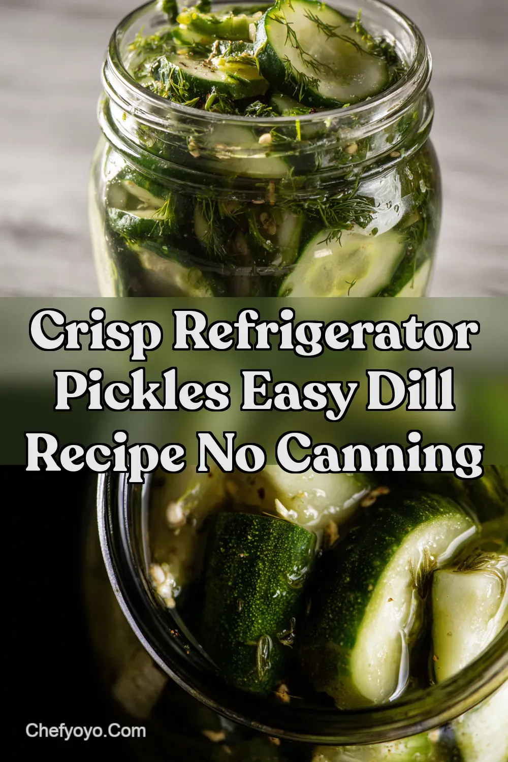 Zesty Fridge Pickles Recipe Quick Easy Dill Pickles
