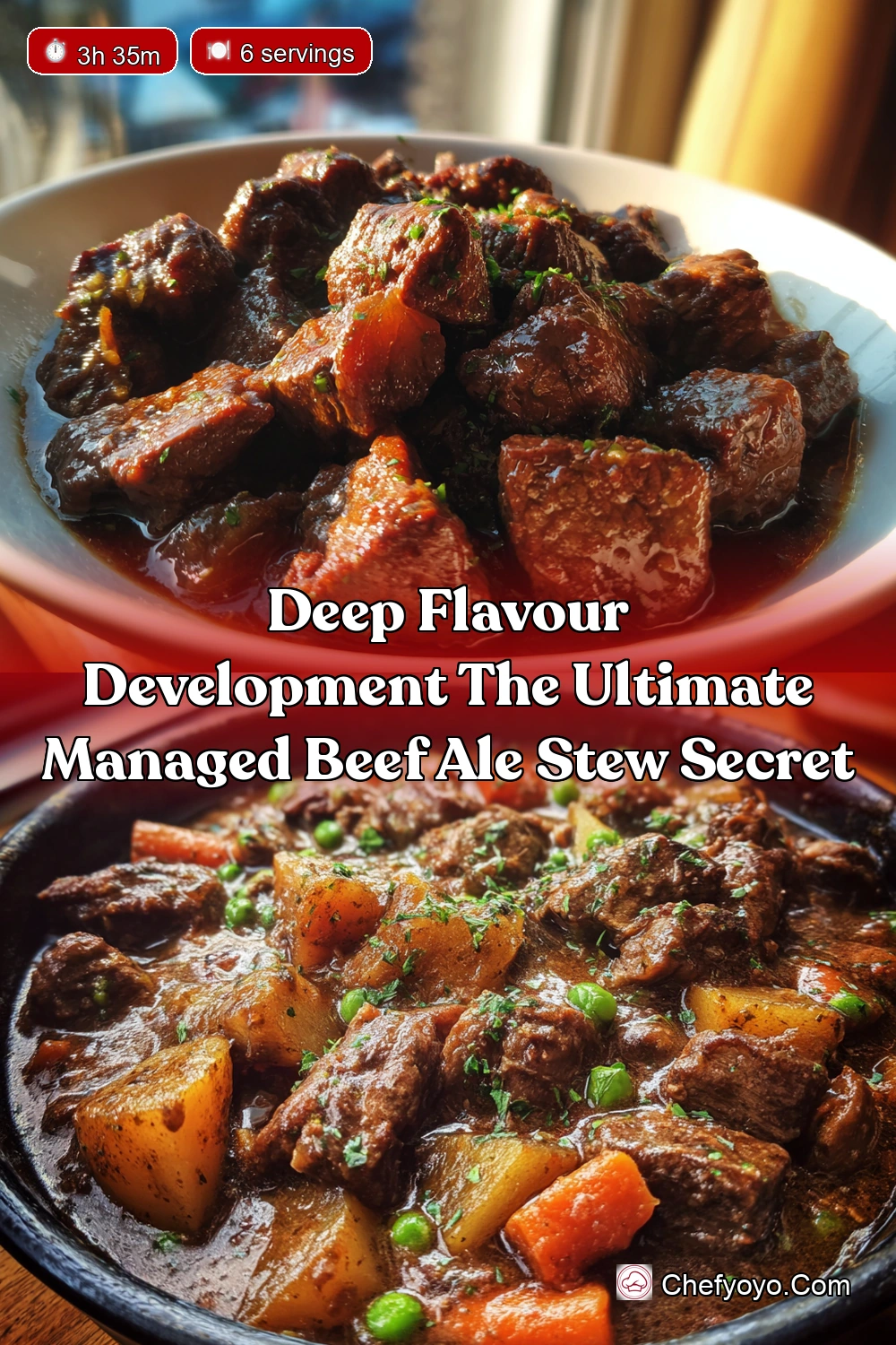 My GoTo Managed Beef Ale Stew Deep Flavour Low and Slow…