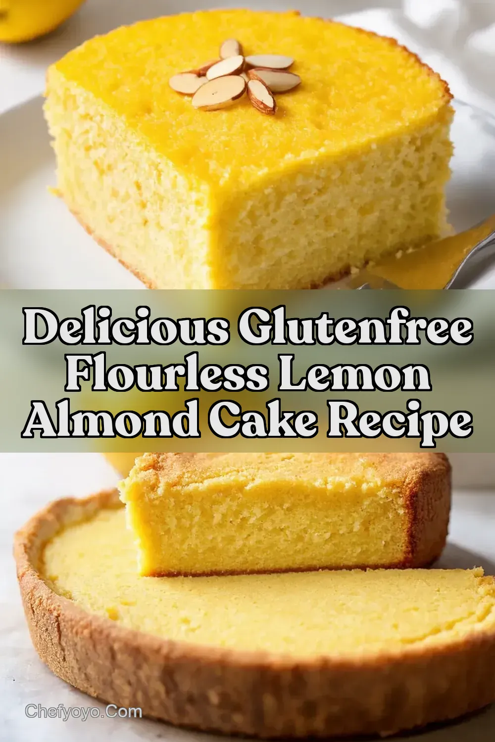 My Familys Favourite Flourless Lemon Almond Cake Recipe
