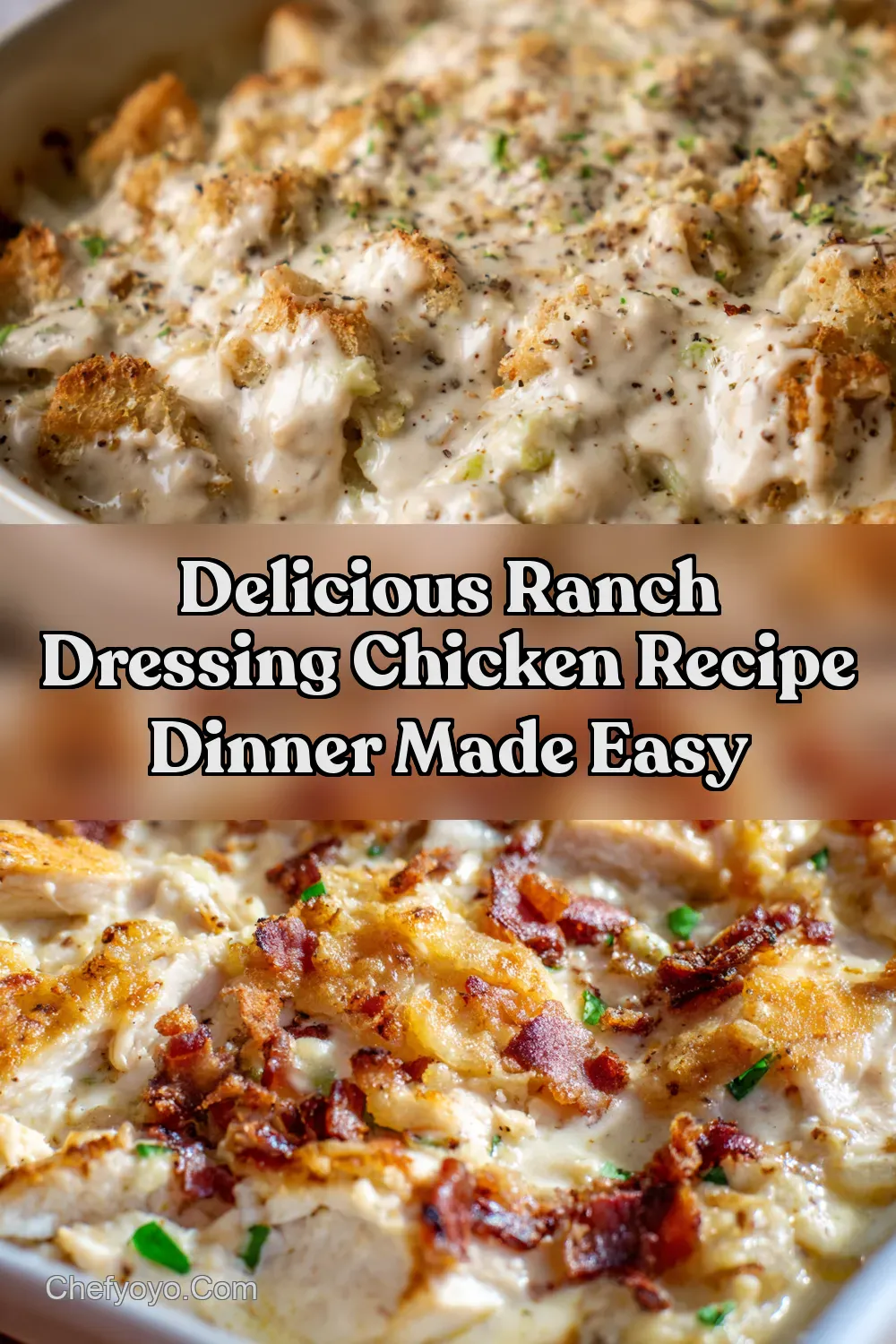 Creamy Ranch Chicken Bake Your New Family Favorite