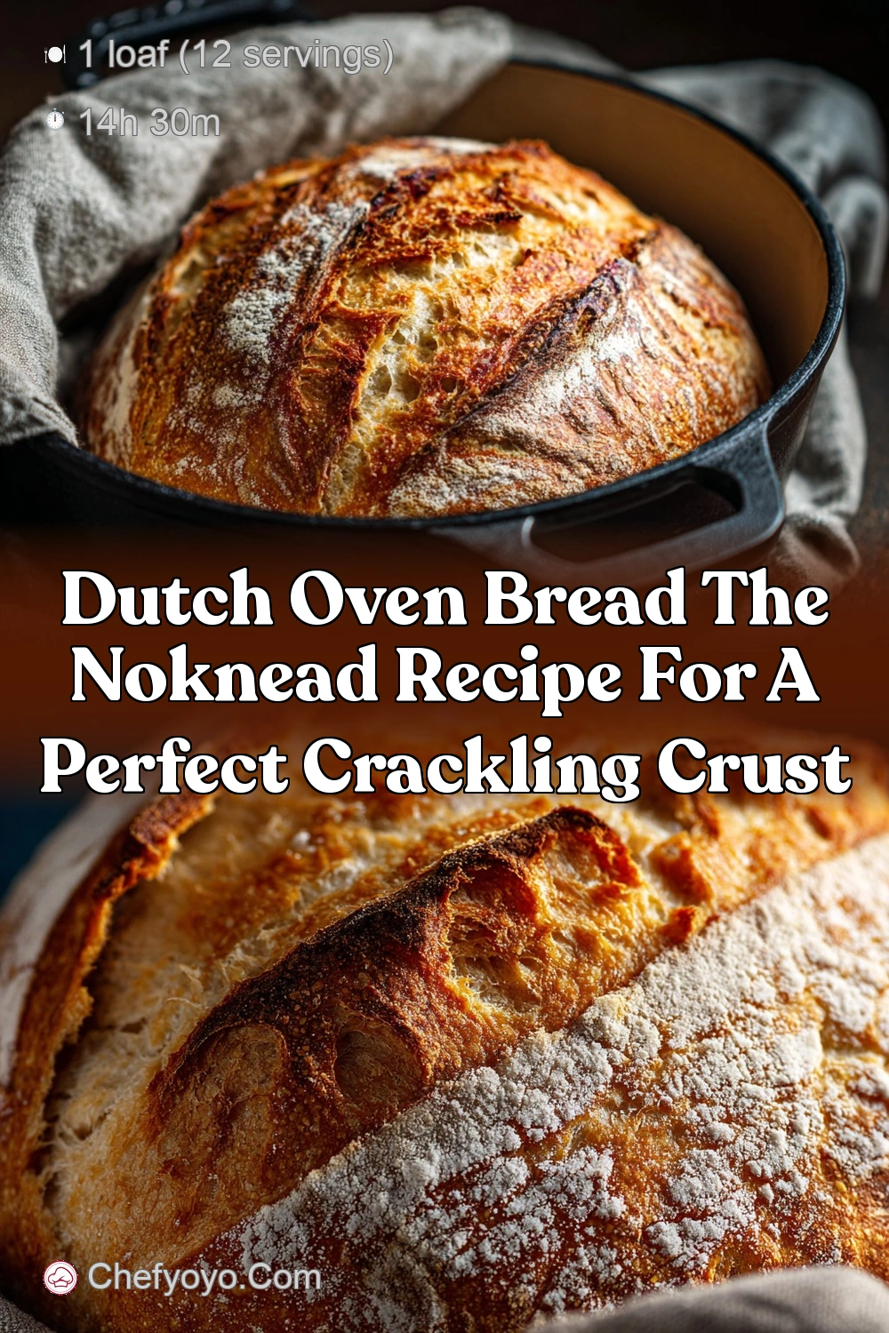 Dutch Oven Bread Effortless NoKnead Artisan Loaf Recipe