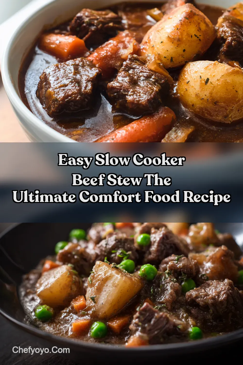 CrockPot Comfort Easy Beef Stew Recipe This Side of…