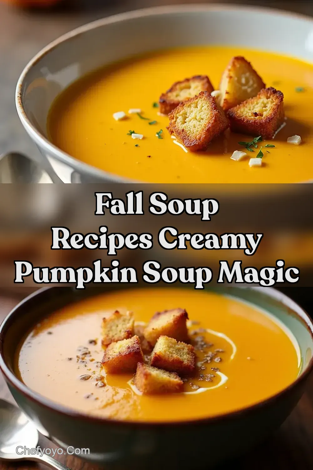 Best Fall Soups Creamy Pumpkin Soup with Brown Butter…