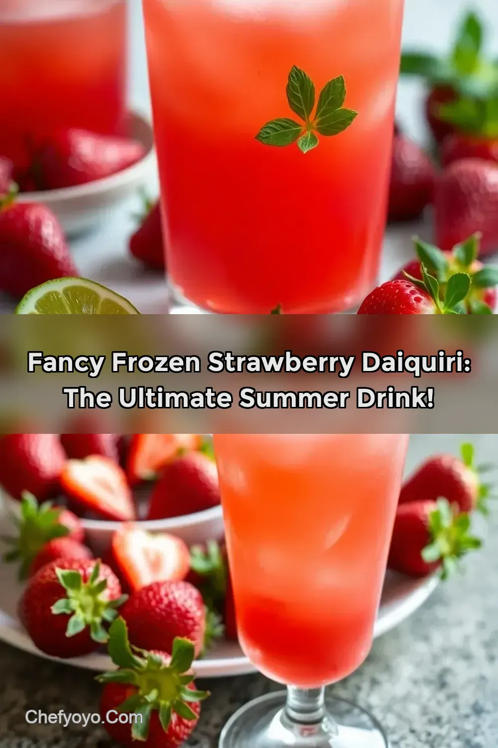 Refreshing Strawberry Daiquiri Drink: My Best Easy Recipe…
