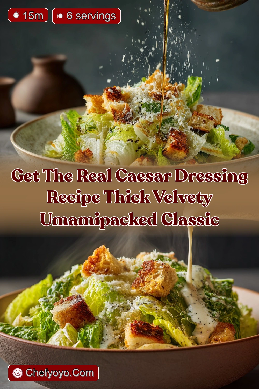 Best Classic Caesar Dressing Recipe UmamiRich Foolproof
