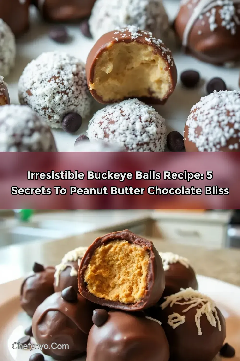 Decadent Buckeye Balls Recipe: The Ultimate Peanut Butter…