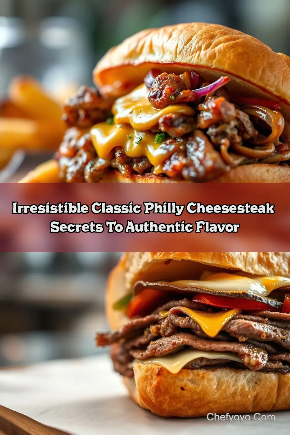 My Favorite Authentic Philly Cheesesteak Recipe: Juicy