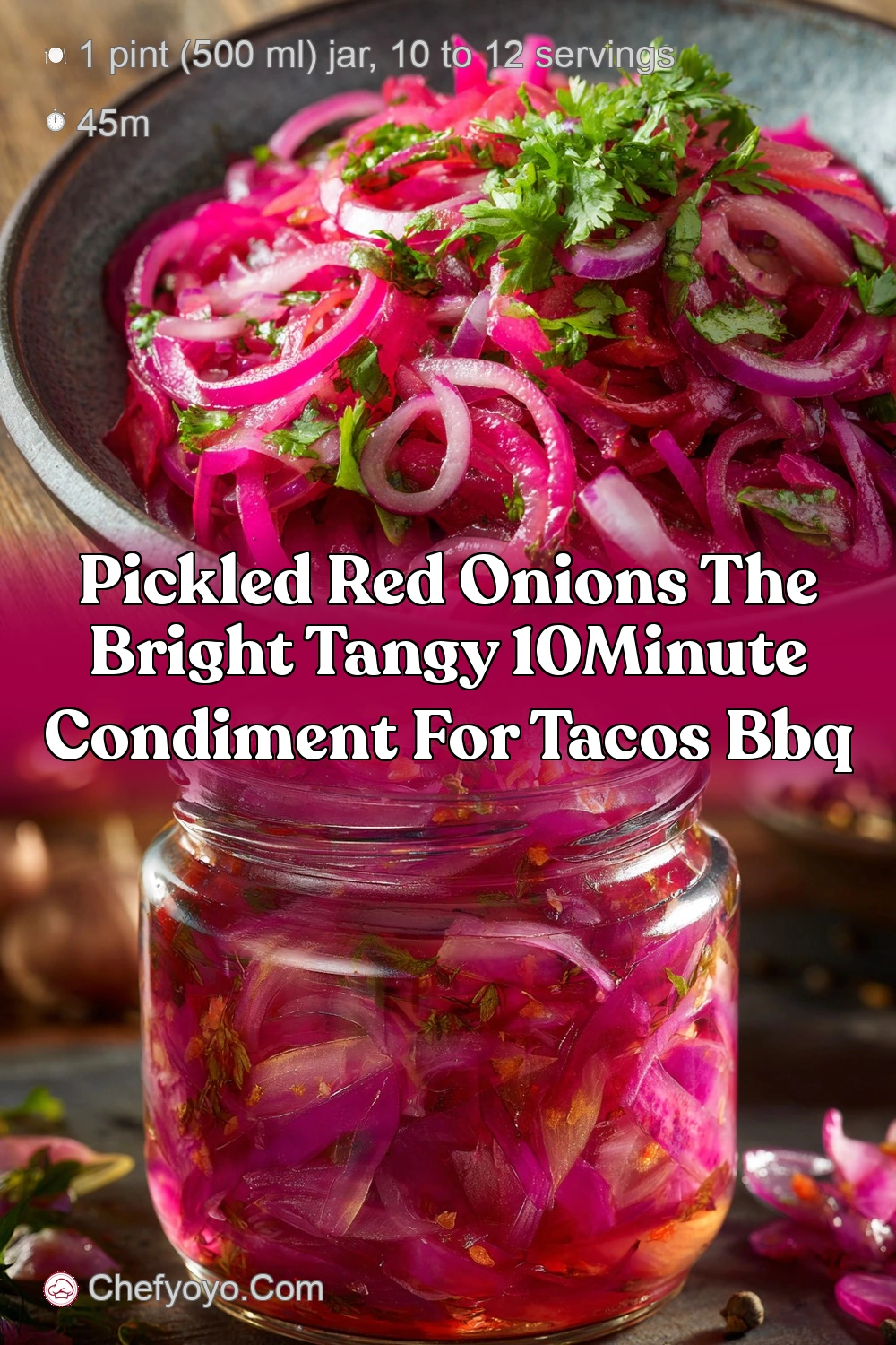 Pickled Red Onions The Easy 10Minute Recipe for Tacos and…