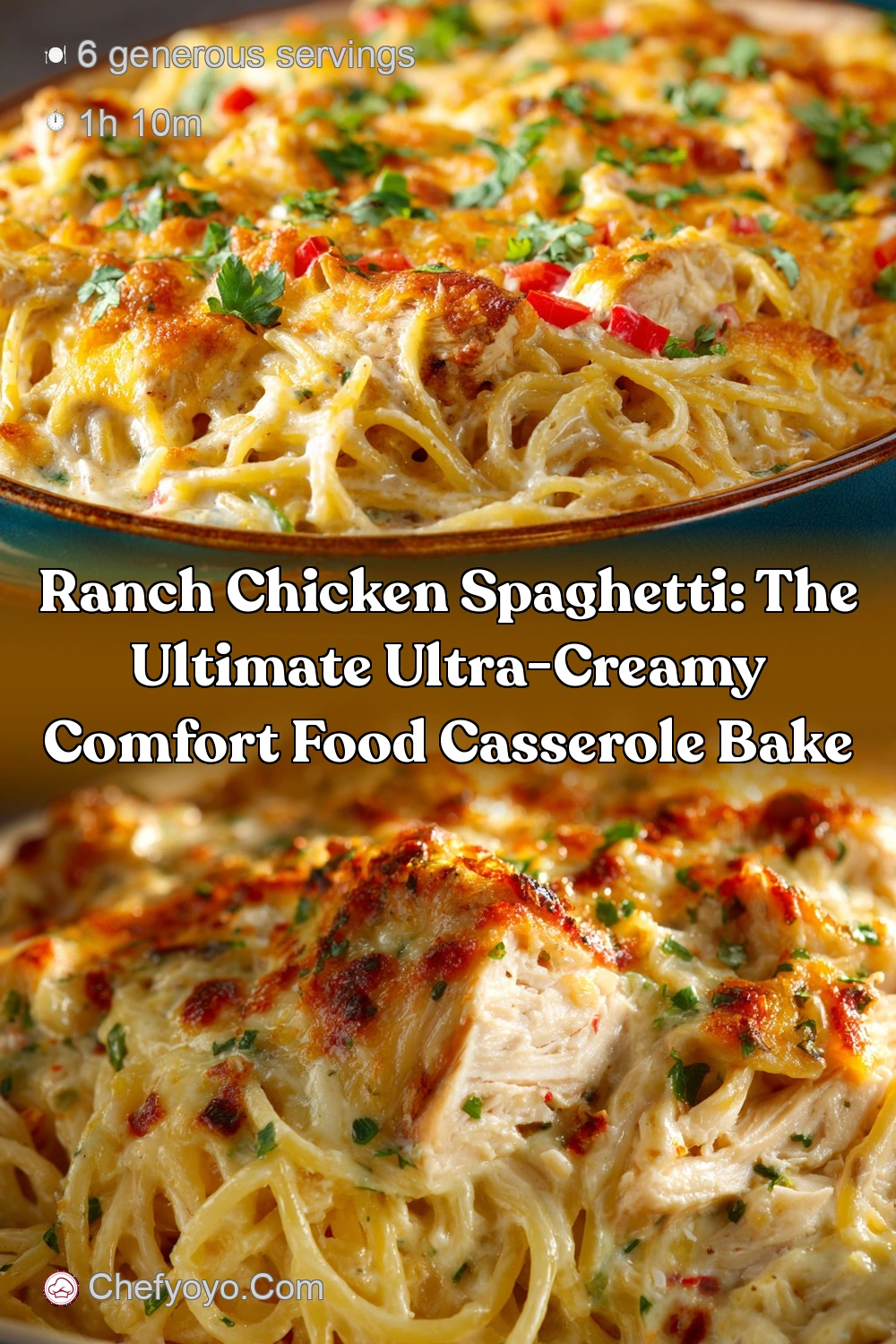 Ranch Chicken Spaghetti: The Ultimate Creamy, Cheesy Family…