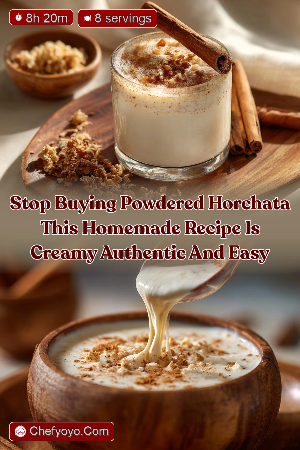 The Secret to Velvety Smooth Horchata Authentic Mexican…