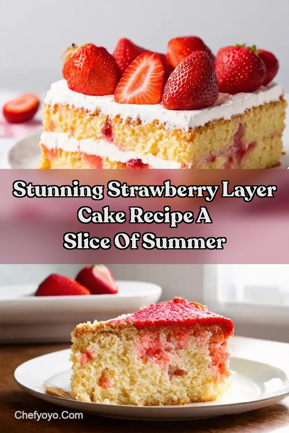 Strawberry Shortcake Cake Recipe Bake My ShowStopping…