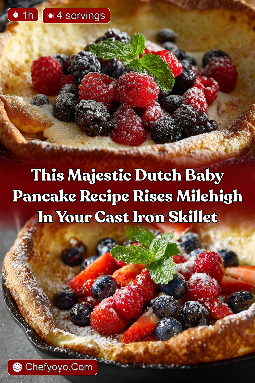 Foolproof Dutch Baby Pancakes Recipe MileHigh Puff…
