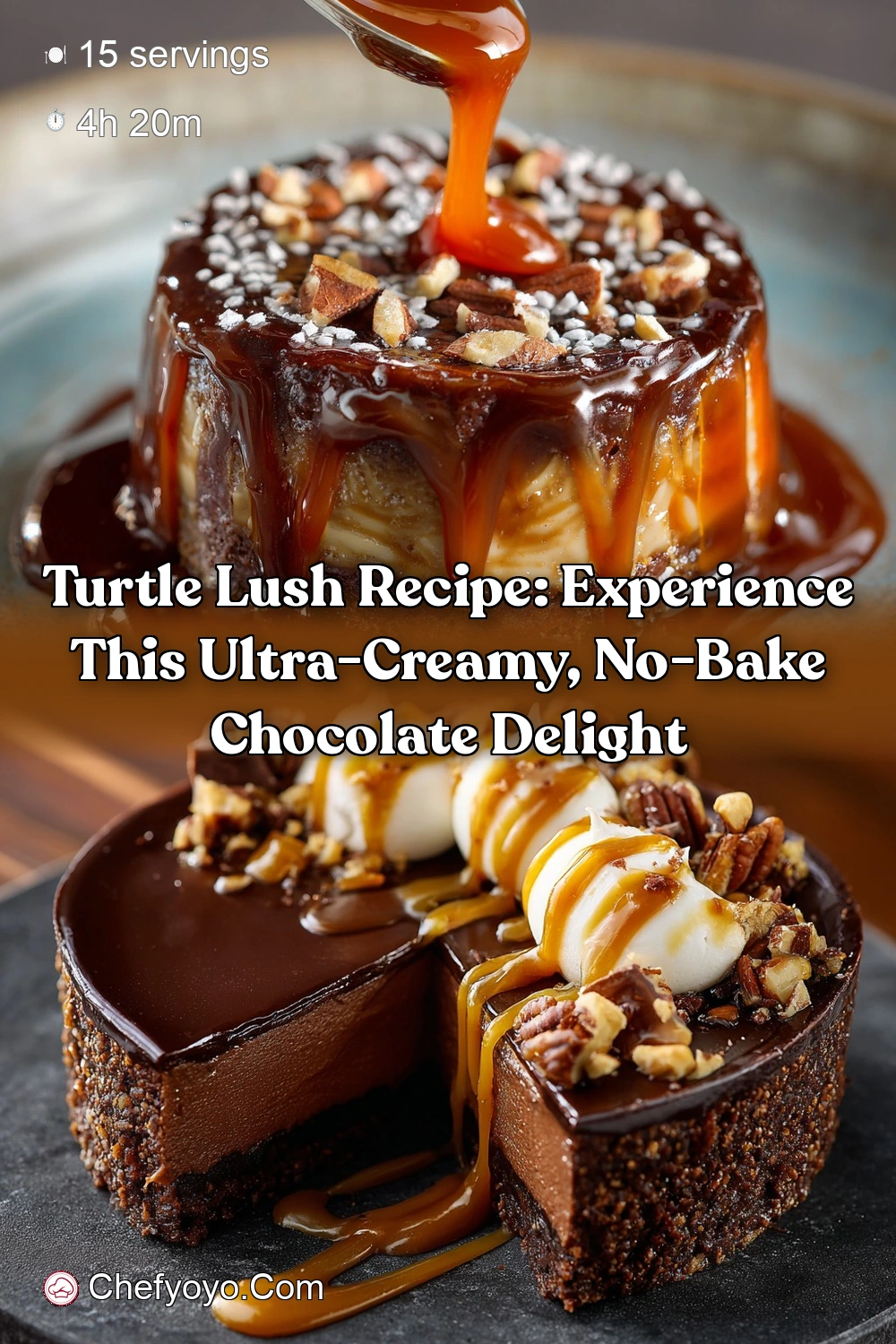 Turtle Lush Recipe: The Ultimate No-Bake Chocolate Caramel…