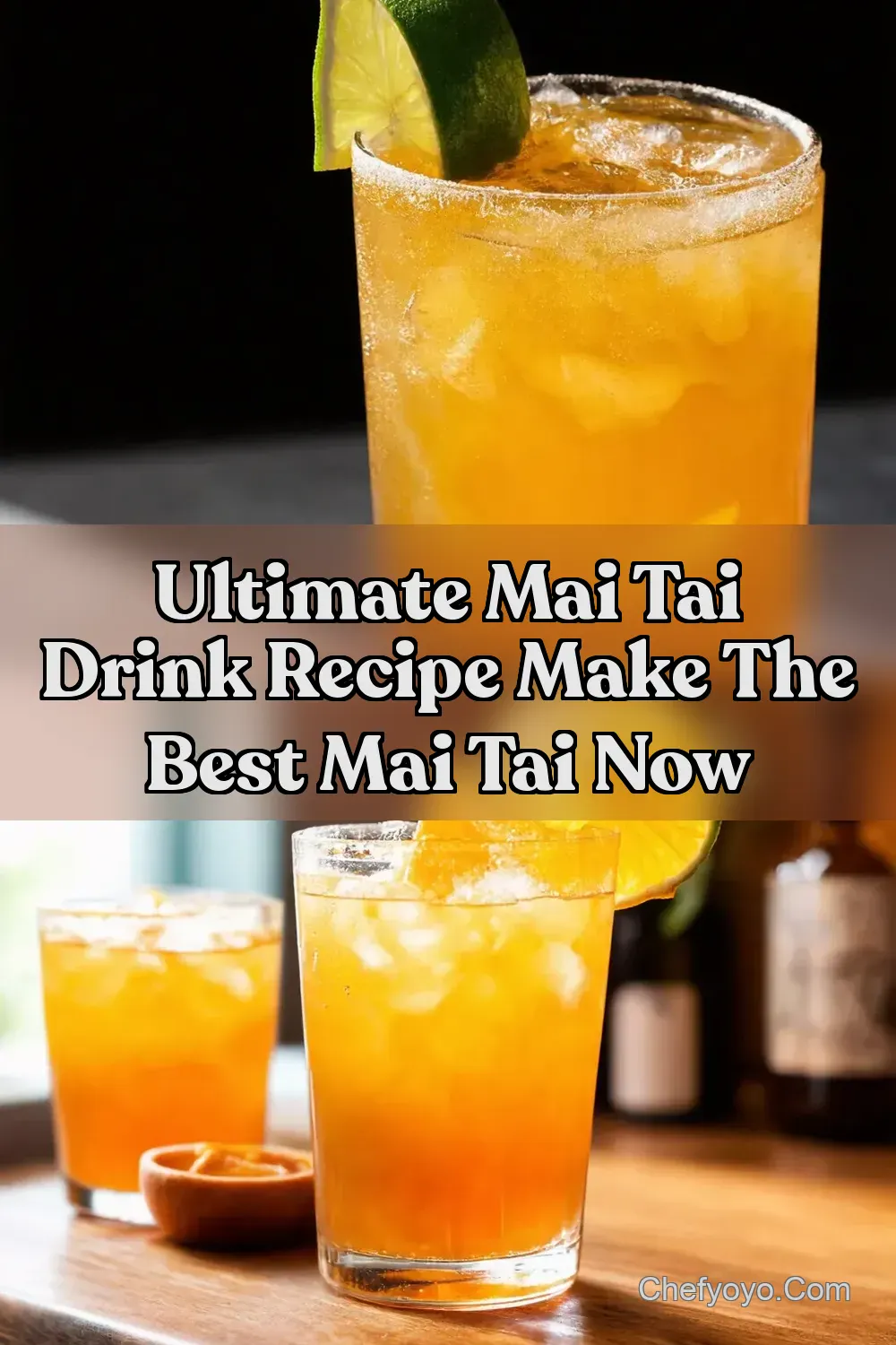 Mai Tai Ingredients Make the Perfect Tiki Cocktail at Home