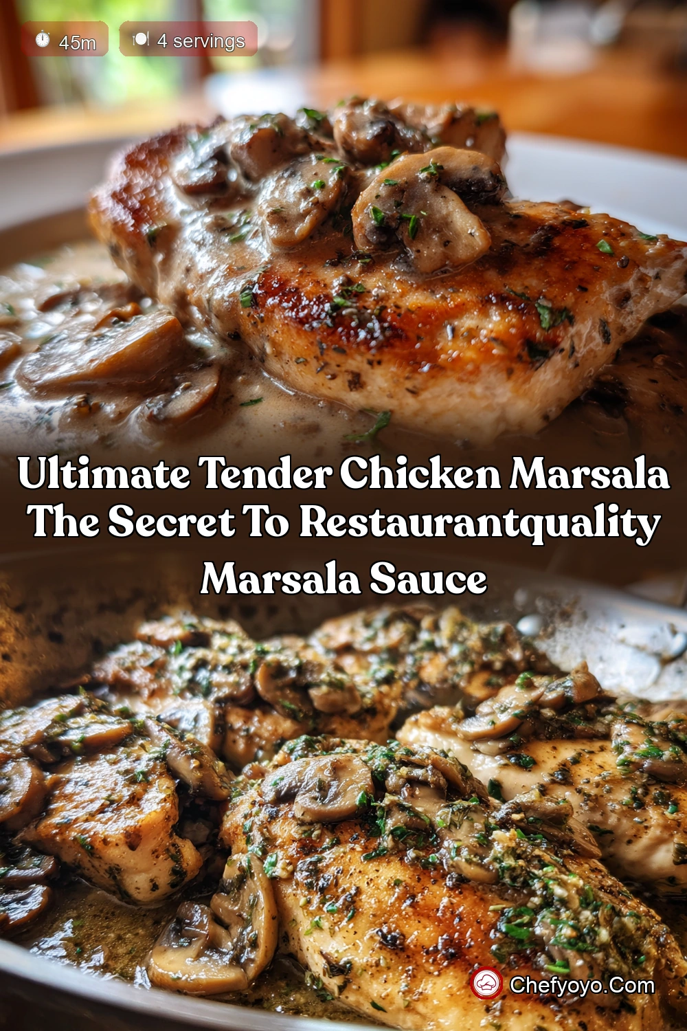 The Ultimate Chicken Marsala Get Perfect PanSeared Cutlets…
