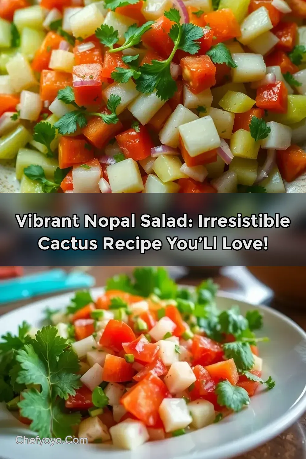 Easy & Refreshing Nopal Salad: A Flavorful Mexican Treat