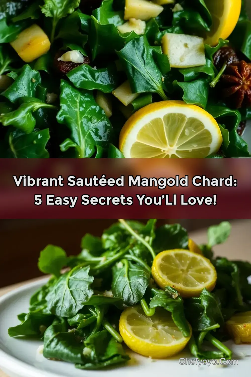 Easy Sautéed Mangold Chard with Garlic and Lemon - A Quick…