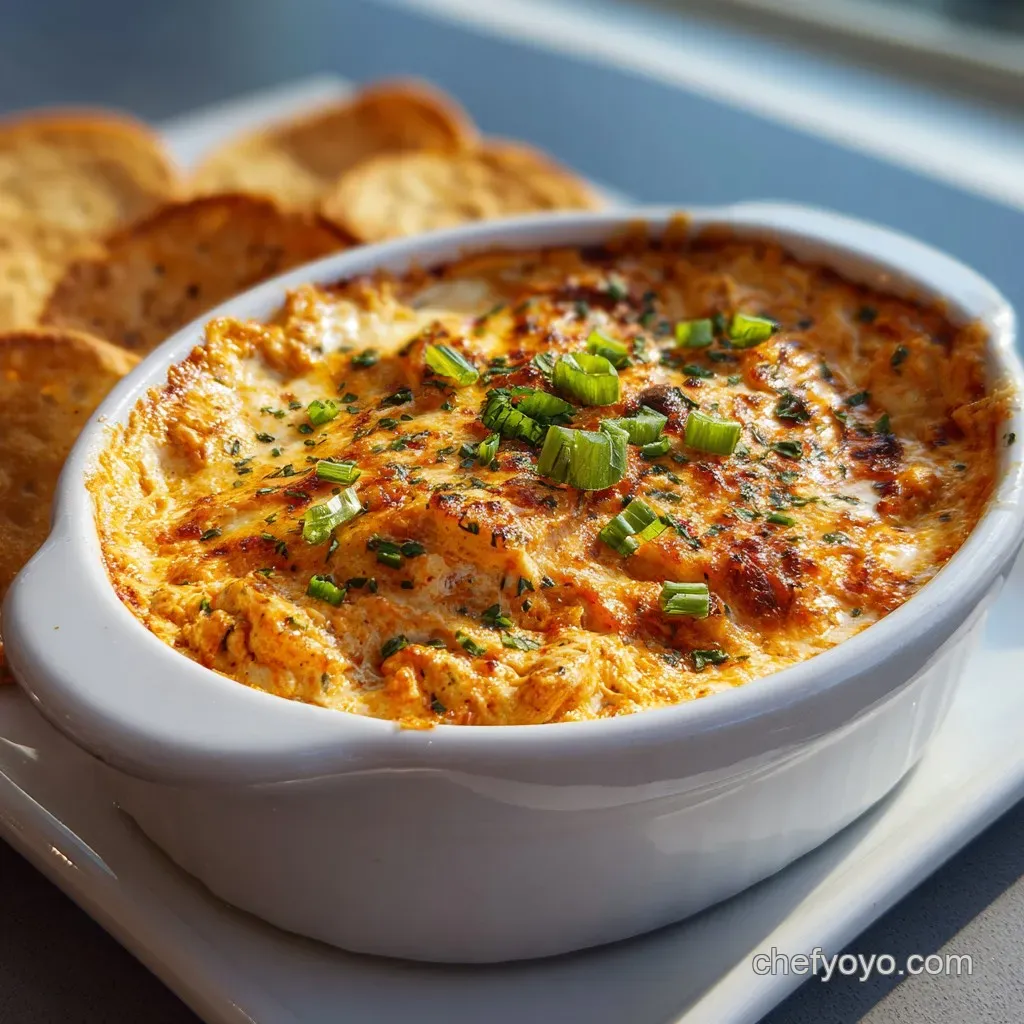 Chicken Wing Dip: Creamy & Tangy Appetizer - ChefYoyo