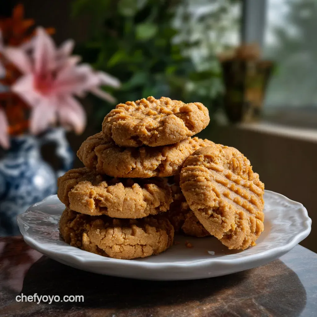 Peanut Butter Cookies: Velvety Centers - ChefYoyo