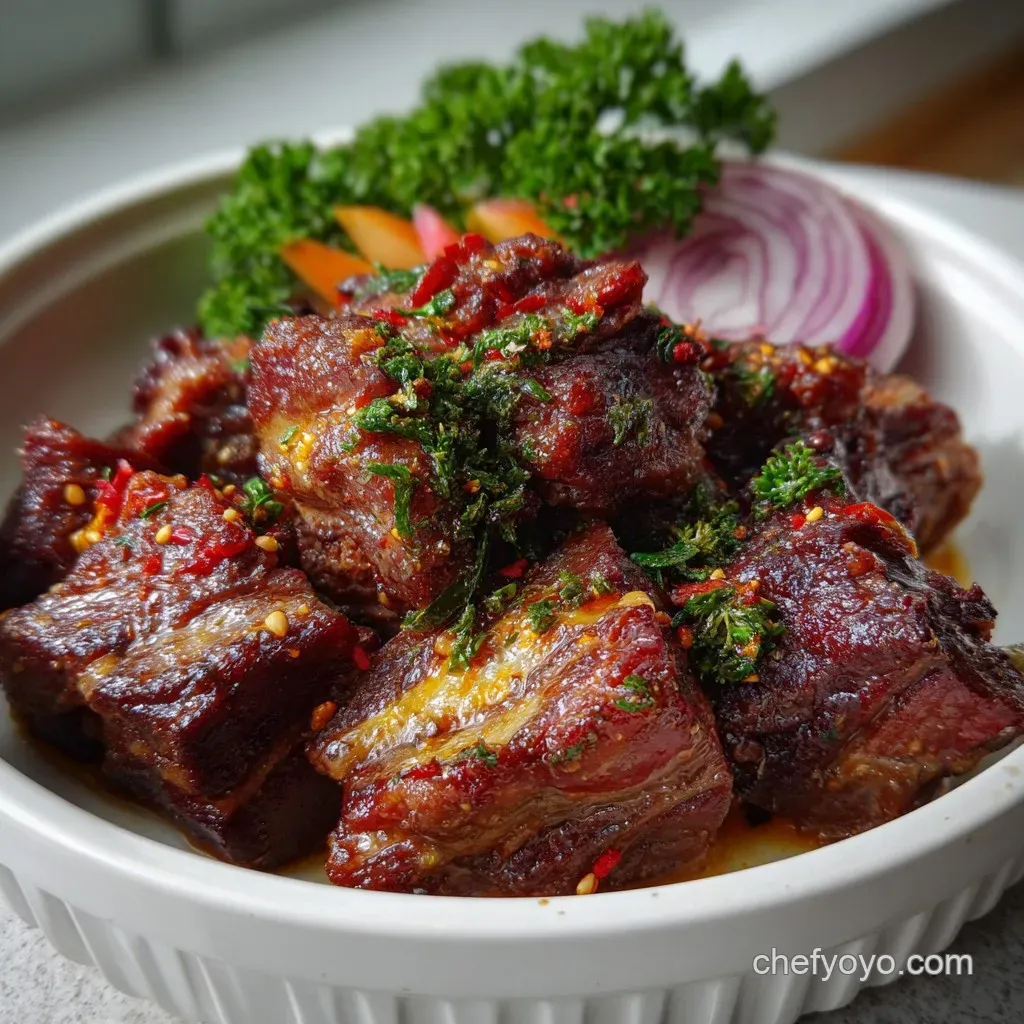 Korean Short Ribs: Melt-in-Your-Mouth Umami Sear - ChefYoyo