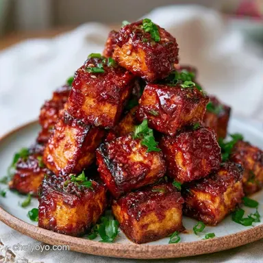 Crispy Spicy Pan Fried Tofu - Chef YoYo