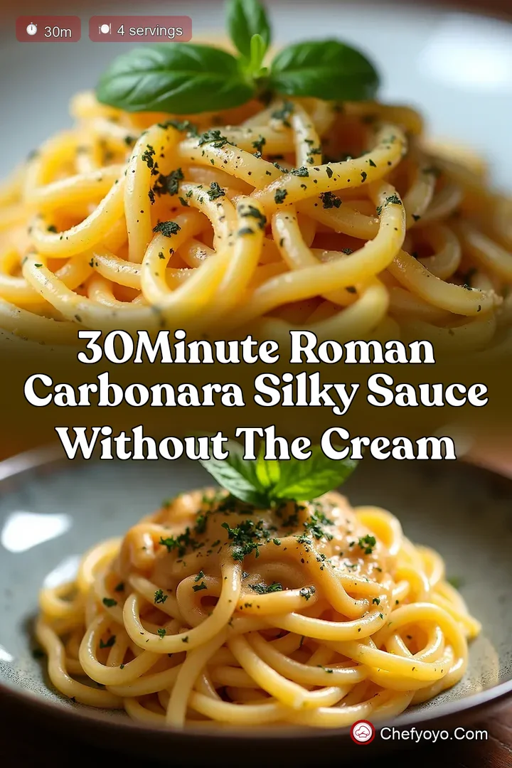 The Best Silky Carbonara Recipe Truly Authentic No Cream