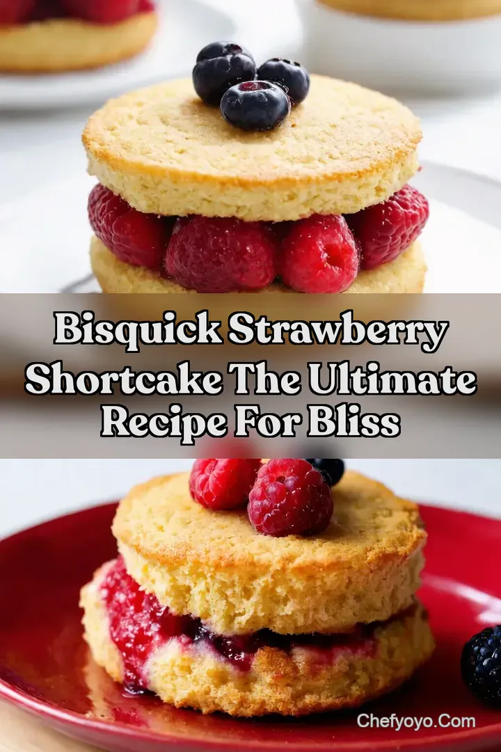 Berry Good Bisquick Shortcake Recipe Easy Like Sunday…