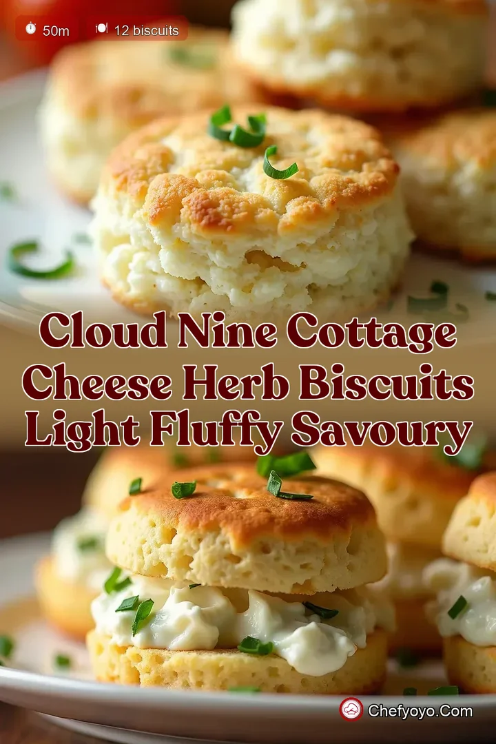 Light Fluffy Cottage Cheese and Herb Biscuits Recipe