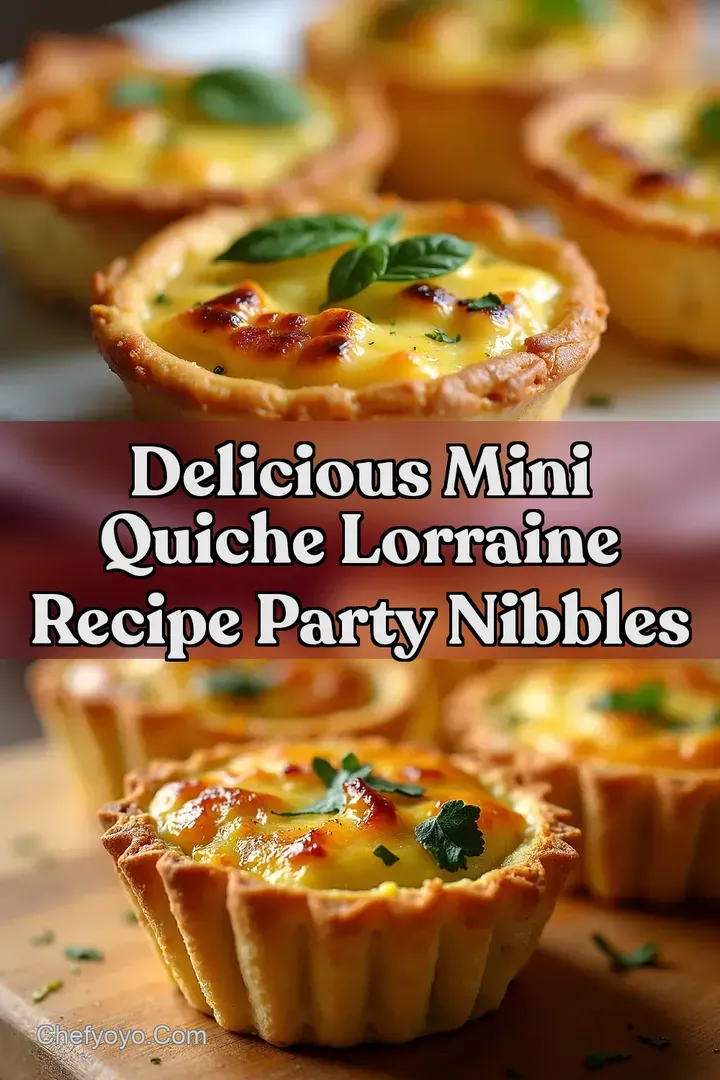 Mini Quiche Lorraine Smashing Party Nibbles Recipe