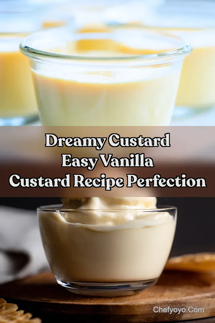 Silky Vanilla Custard Recipe A Taste of Home Comfort