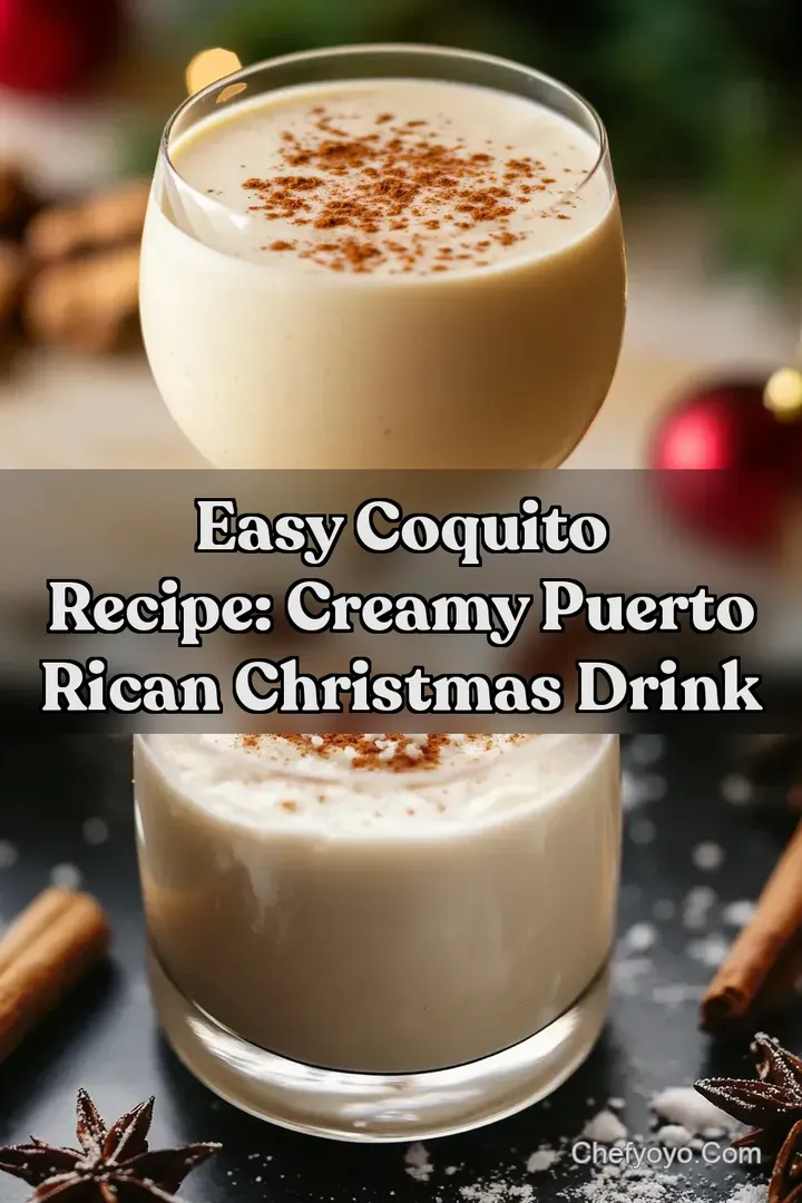 Creamy Dreamy Coquito Recipe: Puerto Rican Christmas in a…