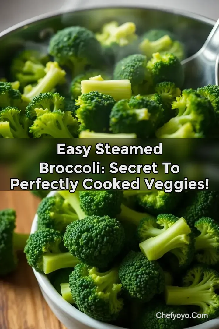 How to Steam Broccoli Perfectly: My Foolproof Method!