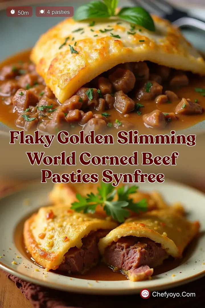 Syn Free Slimming World Corned Beef Pasties Recipe