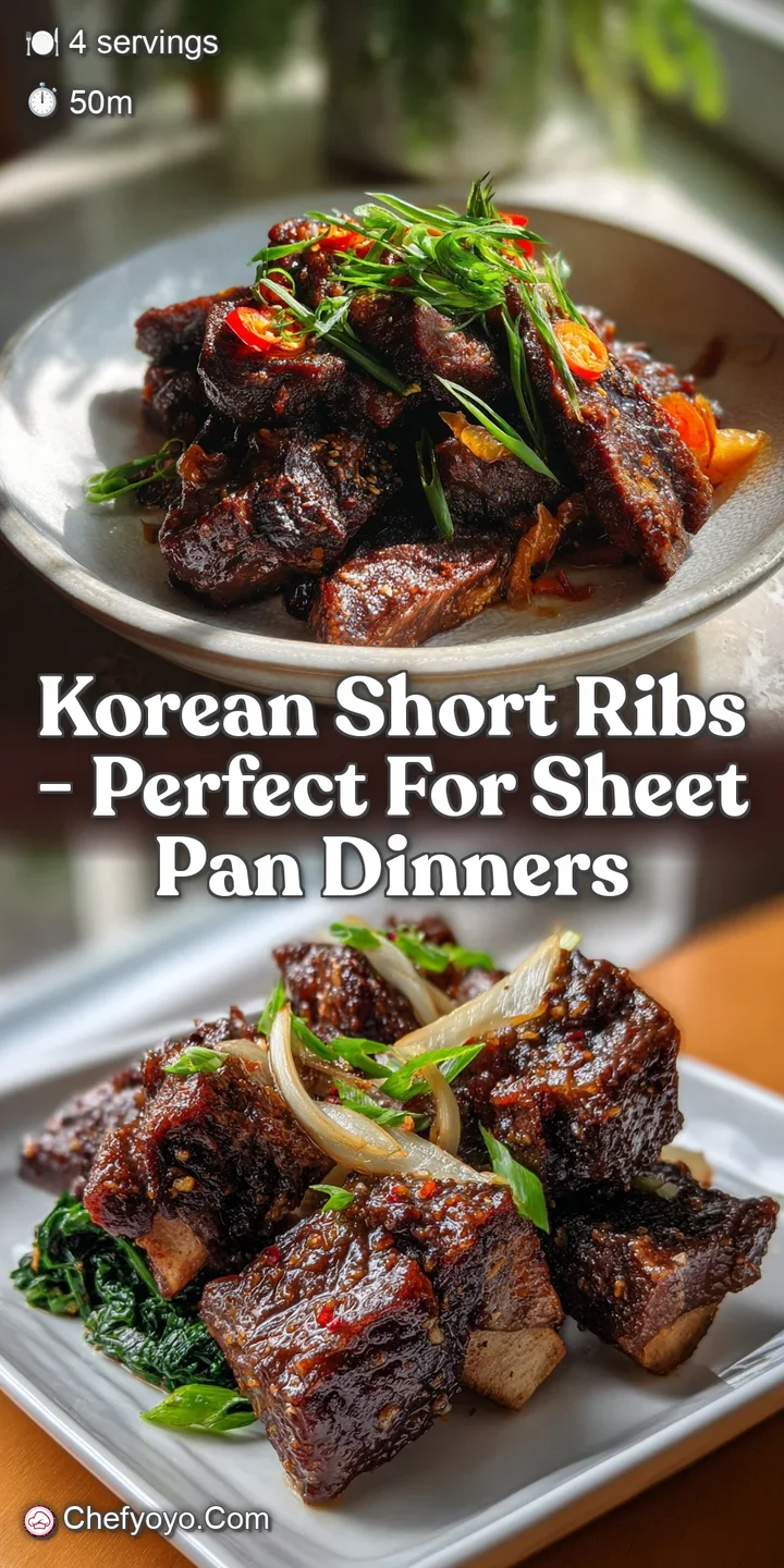 Korean Short Ribs: Melt-in-Your-Mouth Umami Sear - ChefYoyo