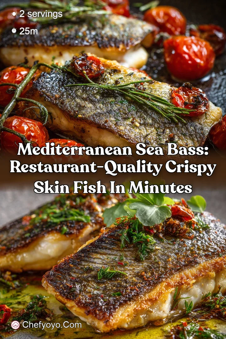 Mediterranean Sea Bass: Easy Crispy Skin Fillets in Under…