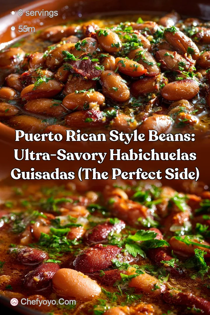 Puerto Rican Style Beans: Authentic Habichuelas Guisadas…