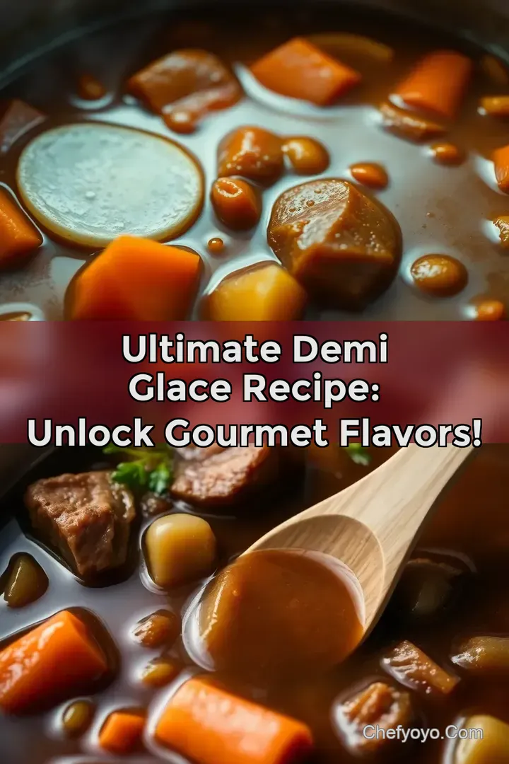 My Rich & Easy(ish!) Homemade Demi-Glace - ChefYoyo