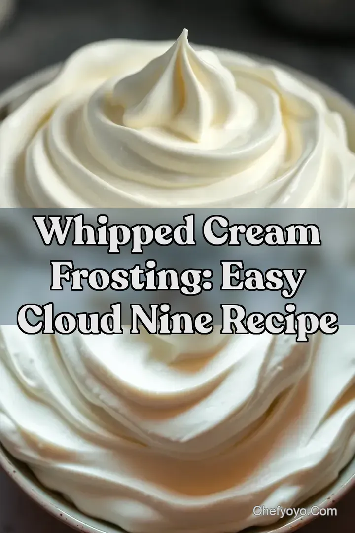 Cloud Nine Whipped Cream: My Foolproof Recipe! - ChefYoyo