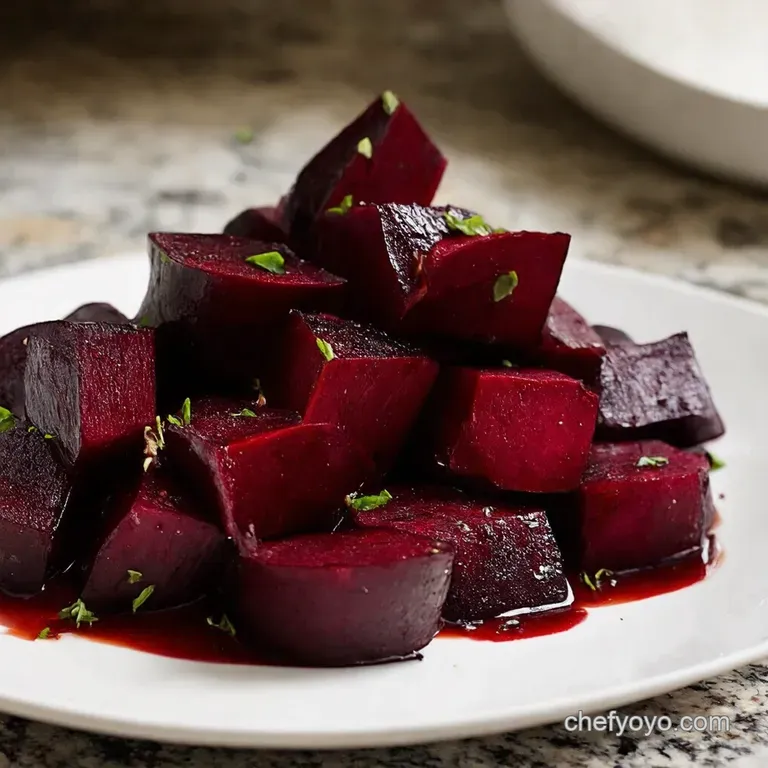 Roasted Beets with Balsamic Glaze My Autumn Fave - ChefYoyo