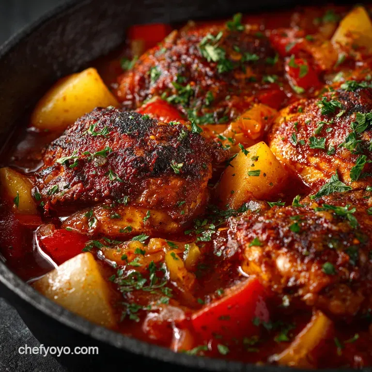 Paprika Chicken Stew: Deeply Savoury Winter Warmer