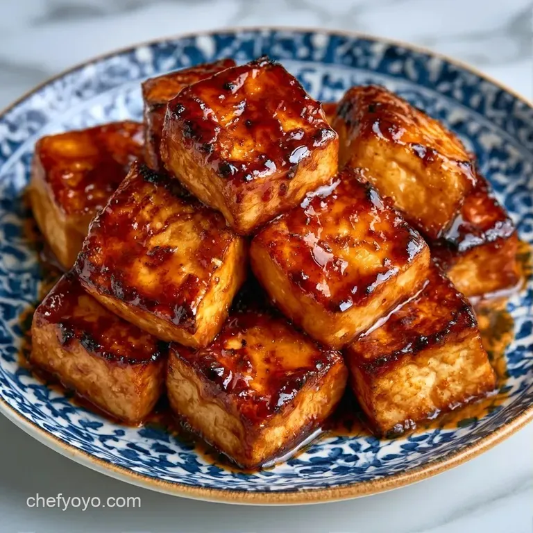 Sweet Soy Glazed Tofu in 30 Minutes - Chef YoYo