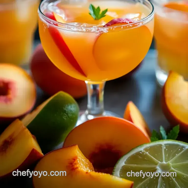 Sweet & Zesty Peach Margarita Recipe: A Summer Cocktail…