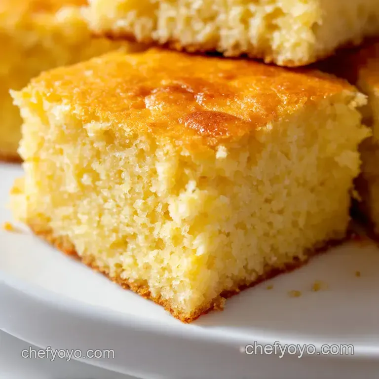 My Go-To Buttermilk Cornbread Recipe - So Moist! - ChefYoyo