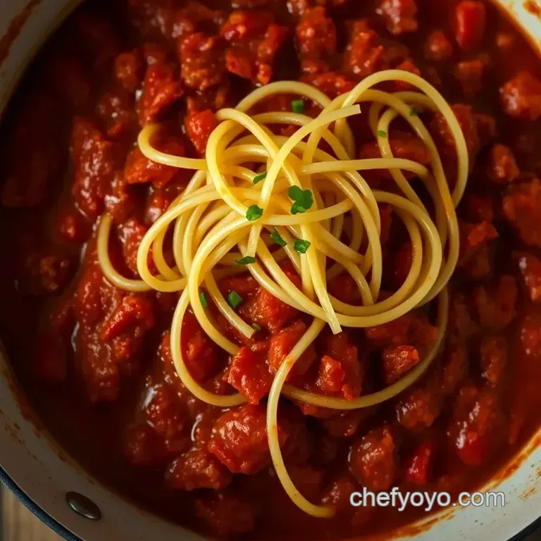 Best Spaghetti Sauce Recipe: Slow-Simmered Family Favorite!